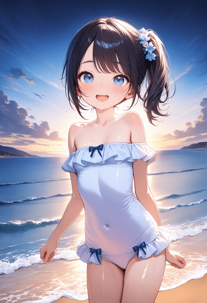 水着 × ビーチ vol.2 - マリスさんのAIイラスト作品 - アイス(Ai.s)